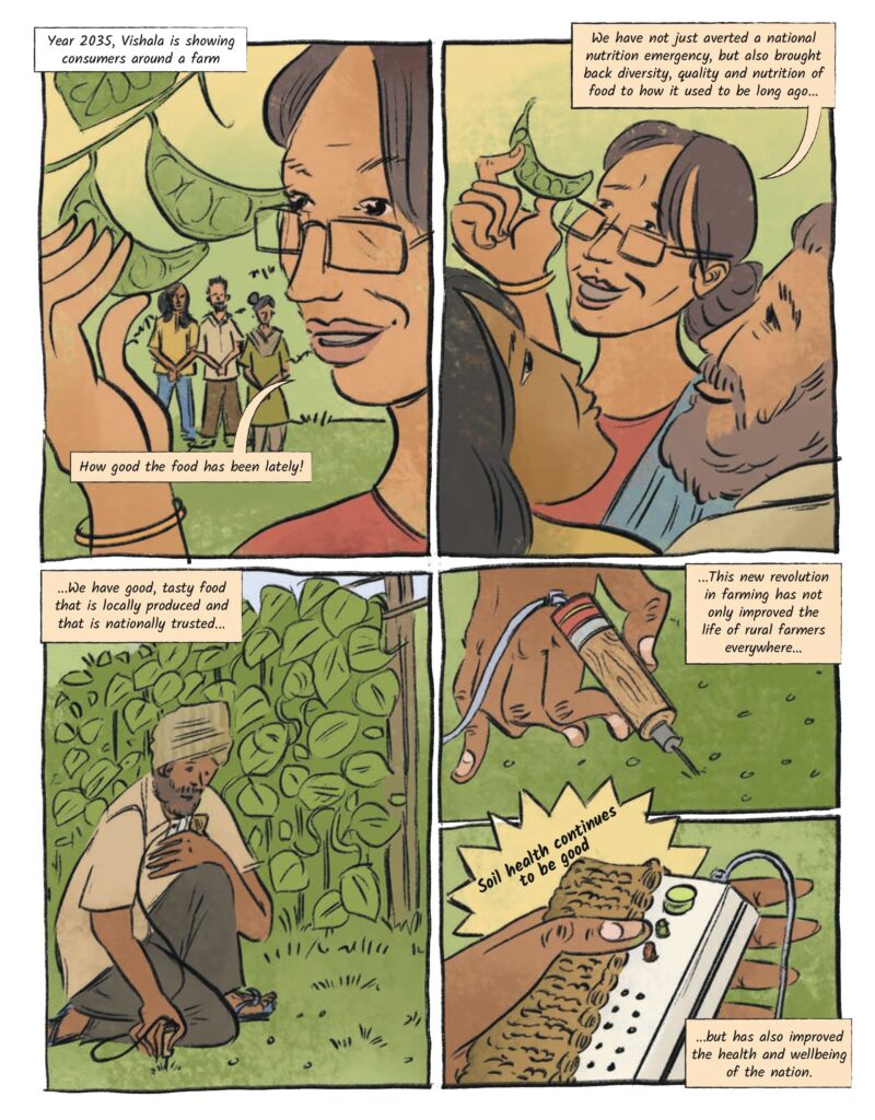 Reimagining the Future of Food, Comic-style – Millet Revival Project